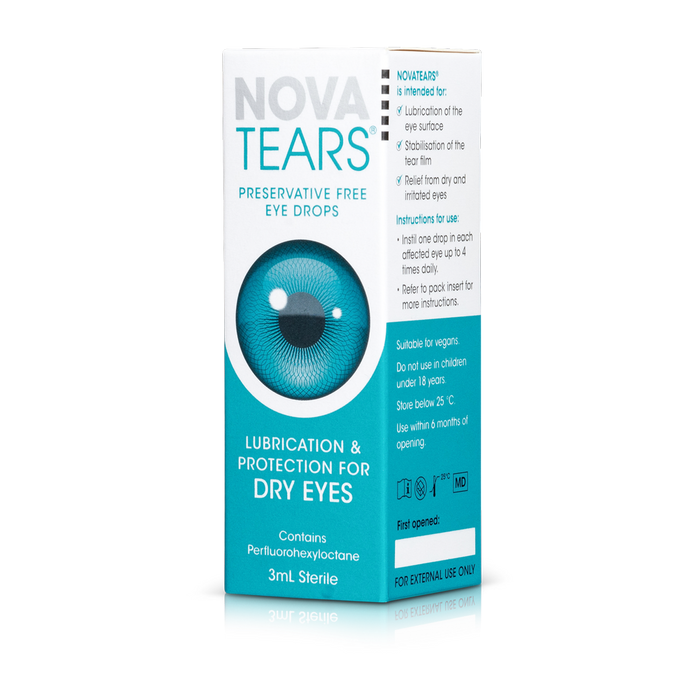 NovaTears Lubricating Eye Drops 3mL