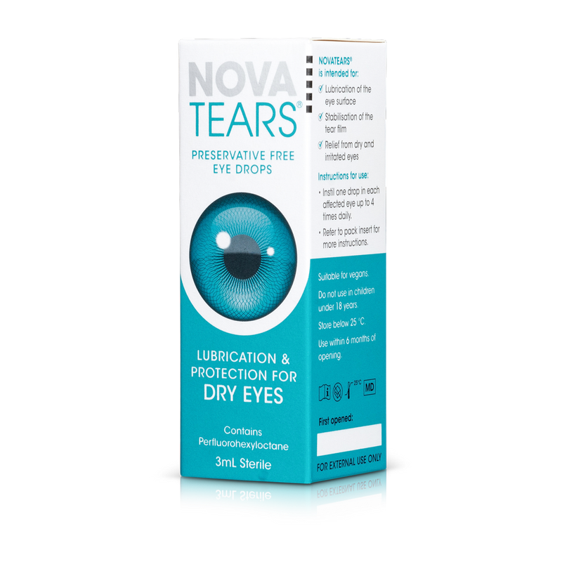 NovaTears Lubricating Eye Drops 3mL